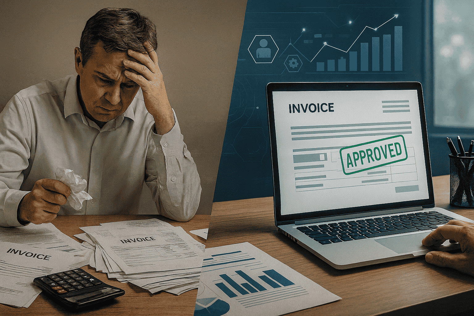 Overcoming Challenges of Manual Invoice Processing | AP Flow